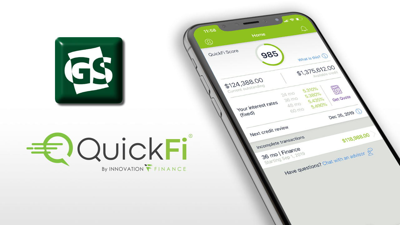 Finance Equipment in a Flash with a Mobile App - QuickFi