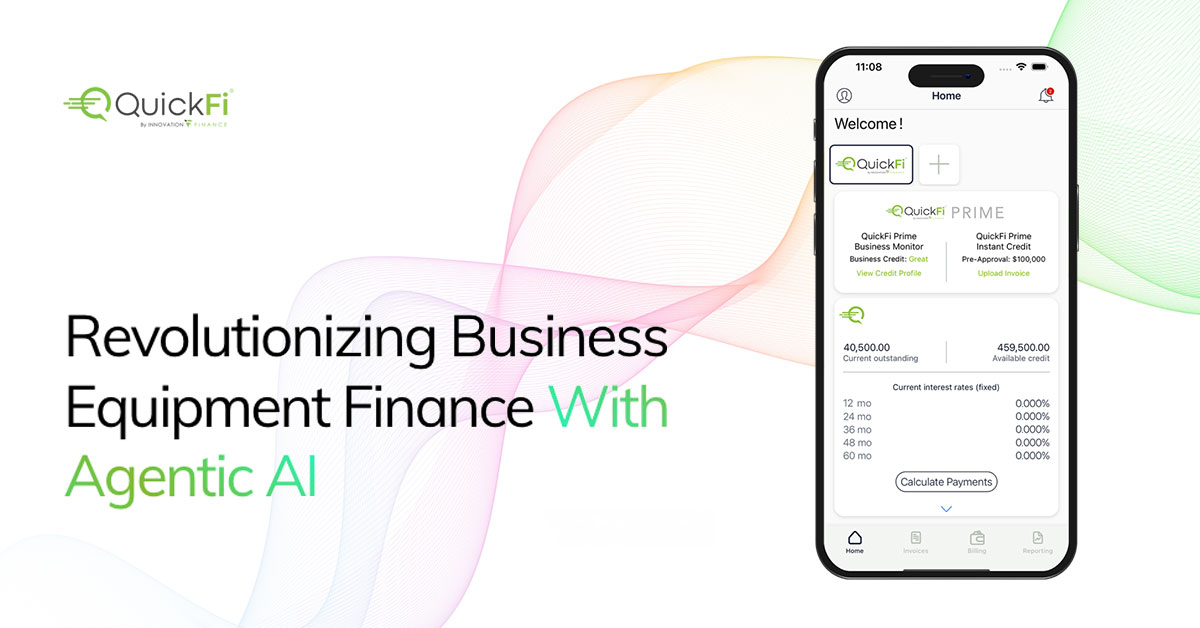QuickFi | Agentic AI-Powered B2B Lending Platform for Equipment Finance